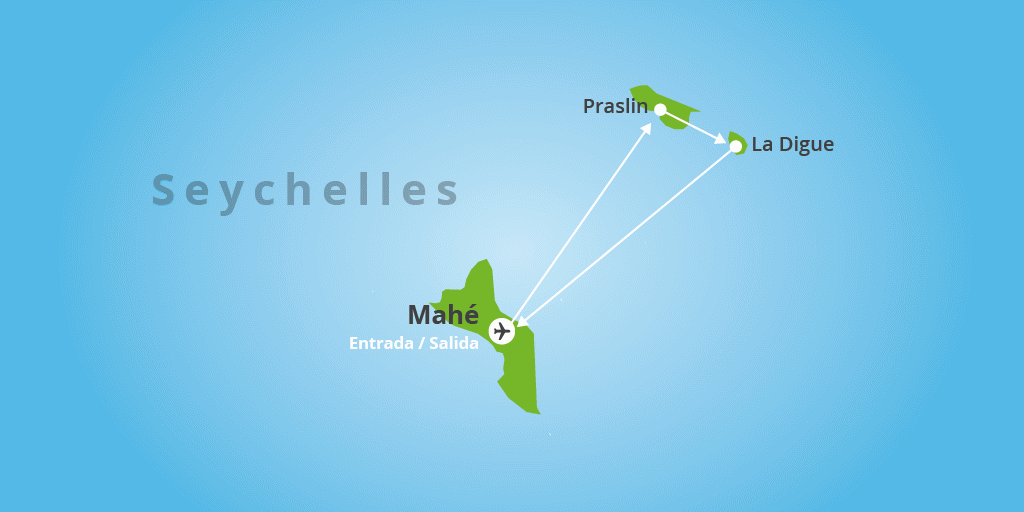 Viaje a Seychelles de 10 días con Mahé, Praslin y La Digue